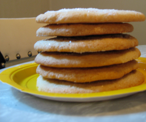 Giant Vanilla Sugar Cookies – Take a Megabite