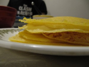 Cornmeal Taco Shells – Take a Megabite