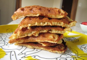 Malted Waffles For Two – Take a Megabite