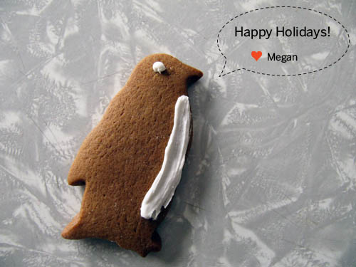 Gingerbread Penguins – Take a Megabite