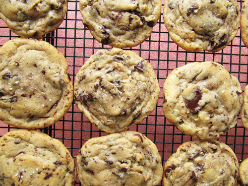 Large Marge Chocolate Chunk Cookies + Sea Salt – Take a Megabite