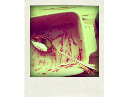 Single Lady Plum Crumble – Take a Megabite