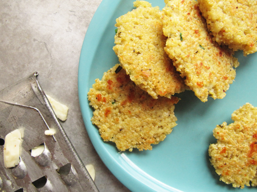 Cheesy Quinoa Cakes + Guacamole + Goat Cheese – Take a Megabite