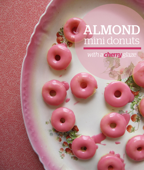 Pink Mini Donuts