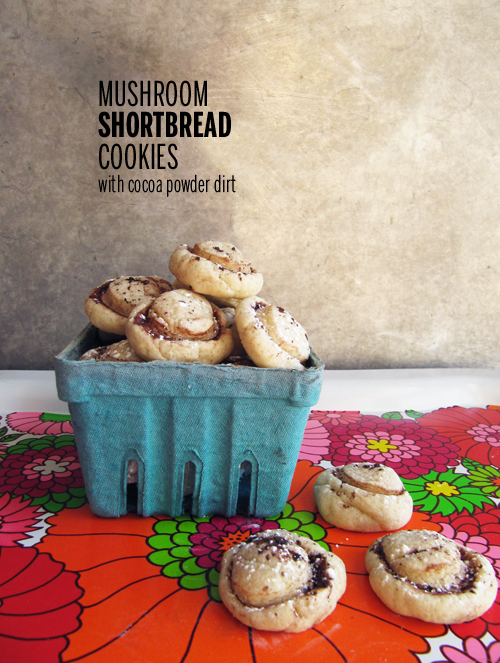 Mushroom Shortbread Cookies – Take a Megabite