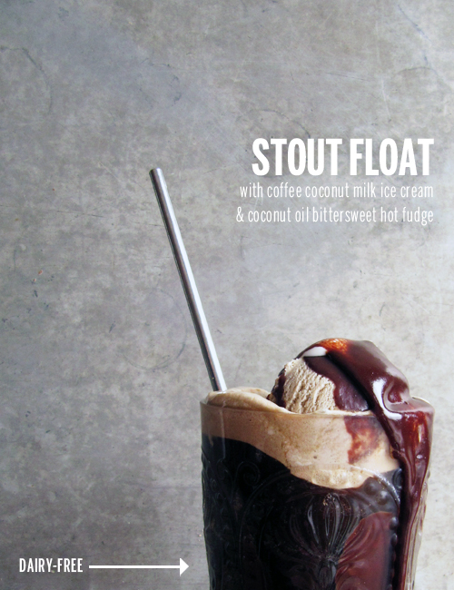 Dairy-Free Stout Float – Take a Megabite