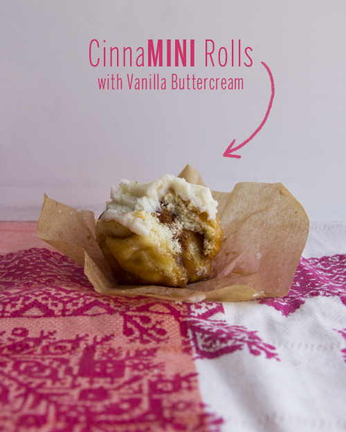 Cinnamini Rolls – Take a Megabite