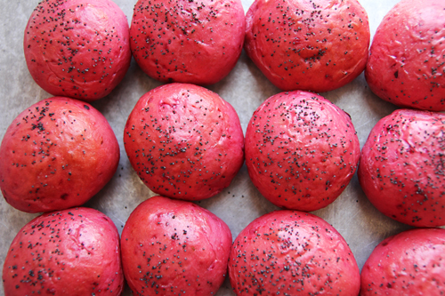 Beet Brioche Burger Buns – Take a Megabite