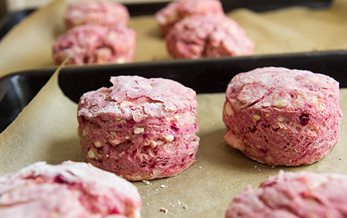 Roasted Beet & Feta Biscuits – Take a Megabite